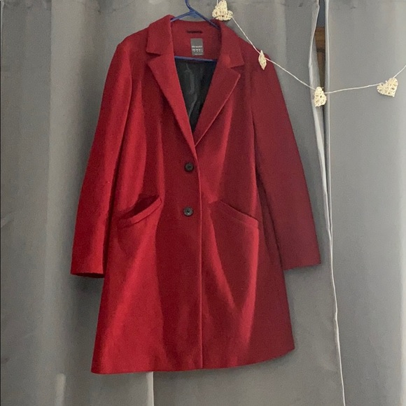 Primark | Jackets & Coats | Red Coat | Poshmark